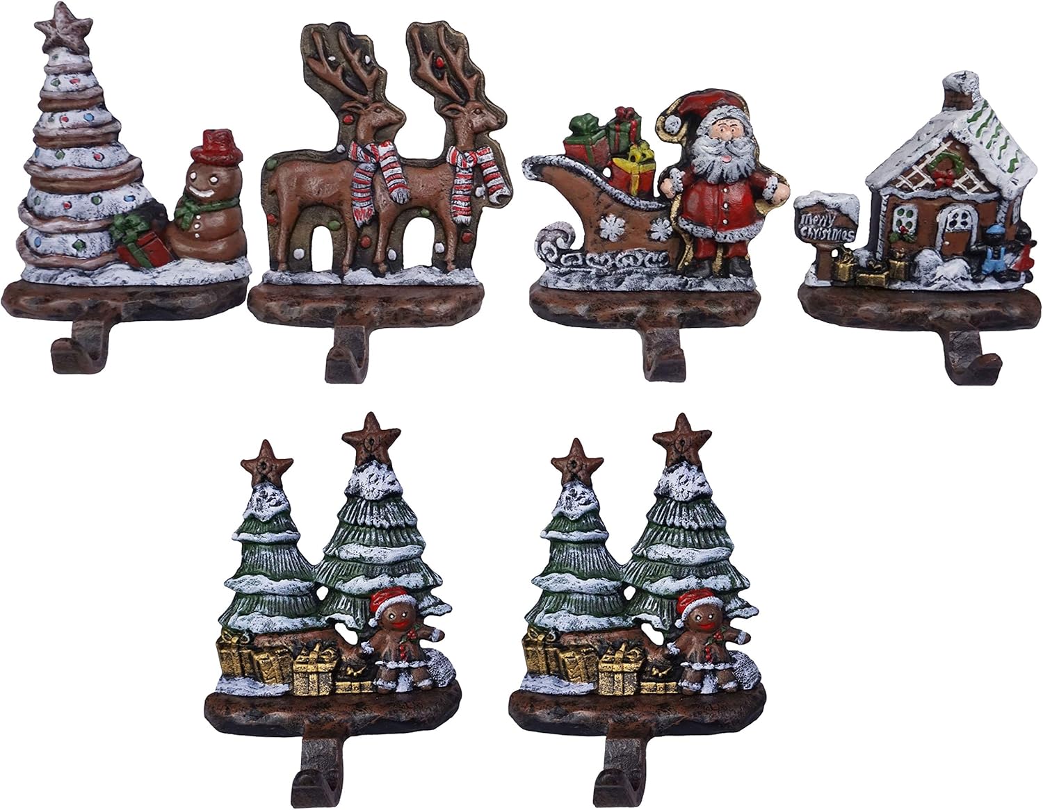 Decorative Gingerbread Stocking Holders – Lulu Decor